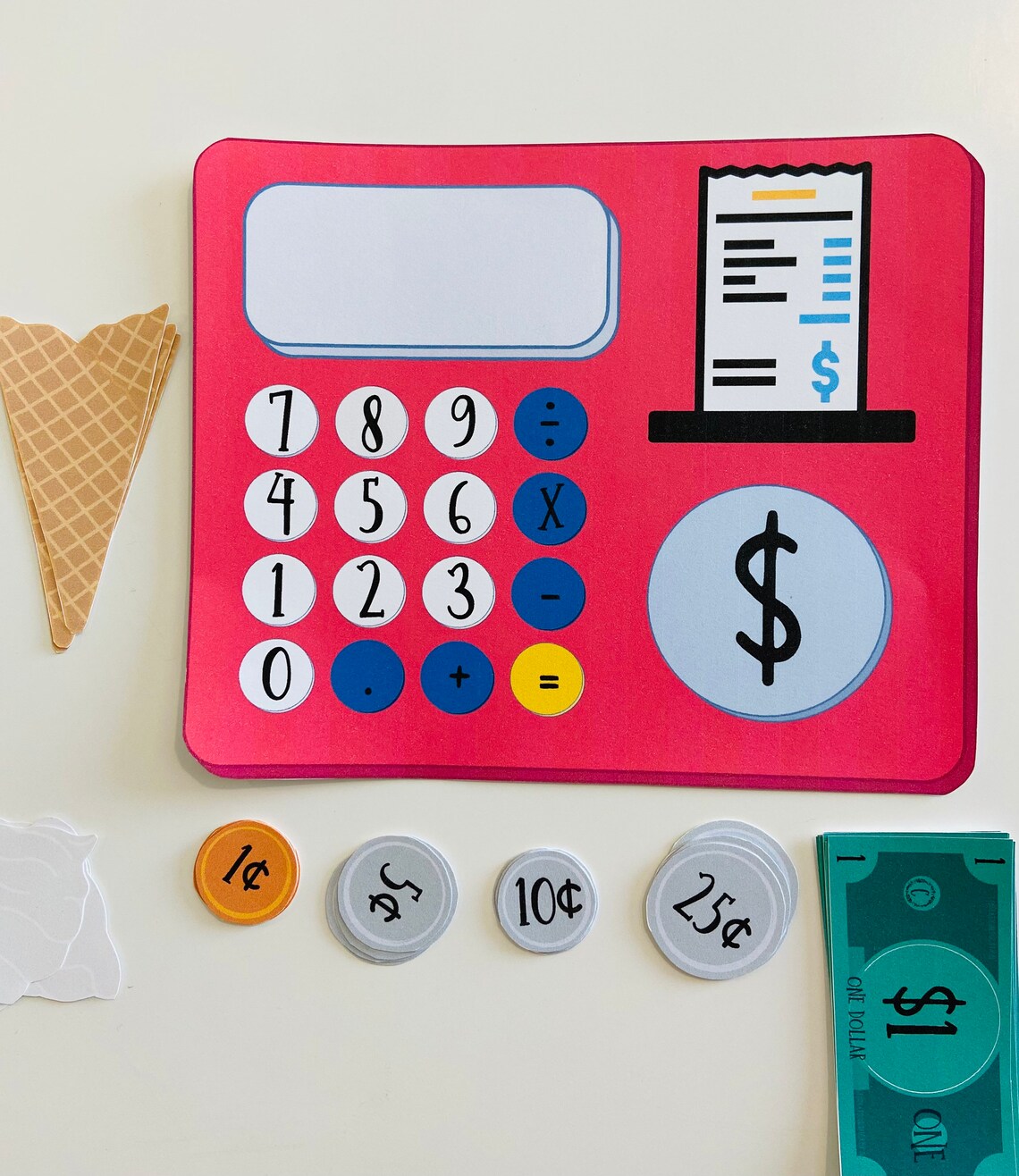 Printable Ice Cream Shop Dramatic Play Set | Etsy