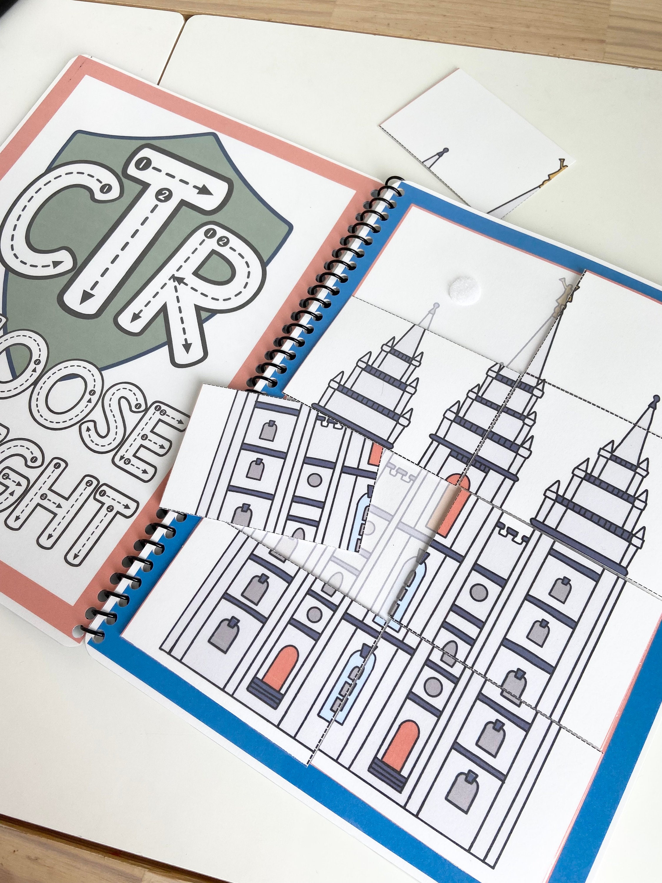 Church Activity Book Fully Assembled - Etsy
