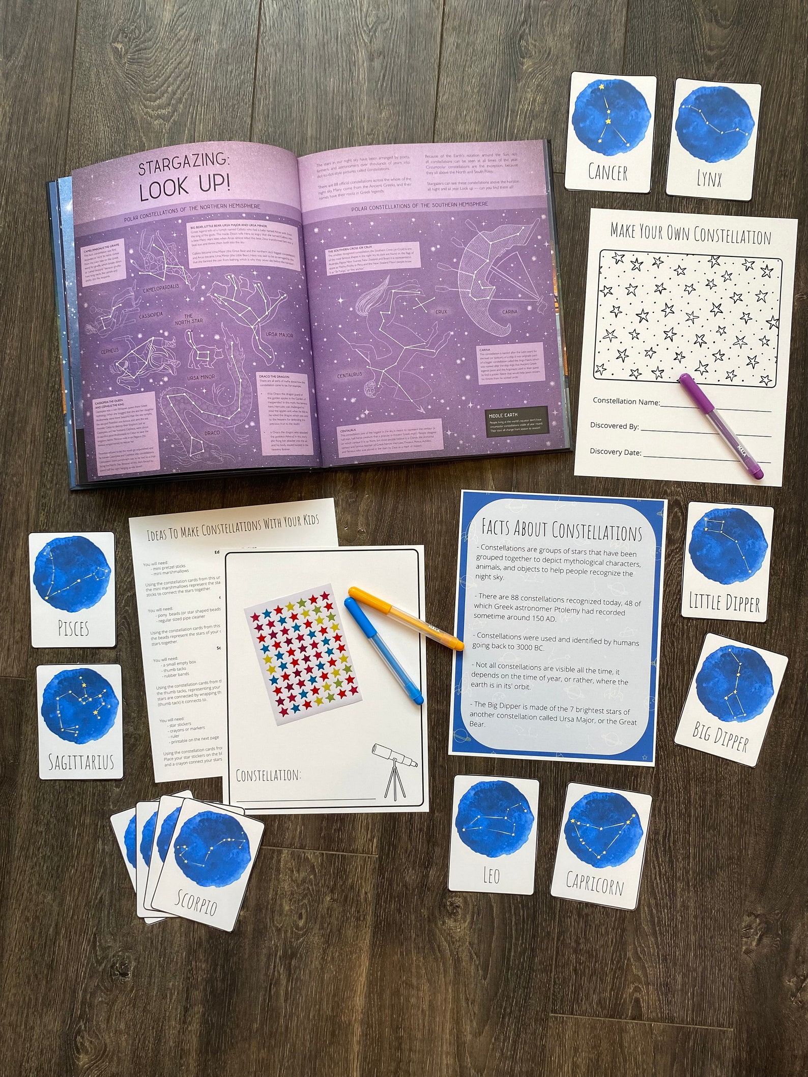 Space Mini Science Unit - Etsy