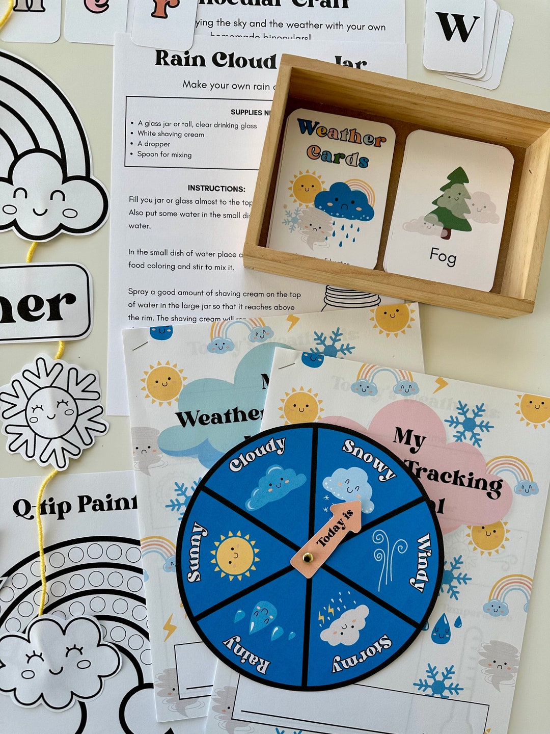 Weather Activity Kit - Etsy