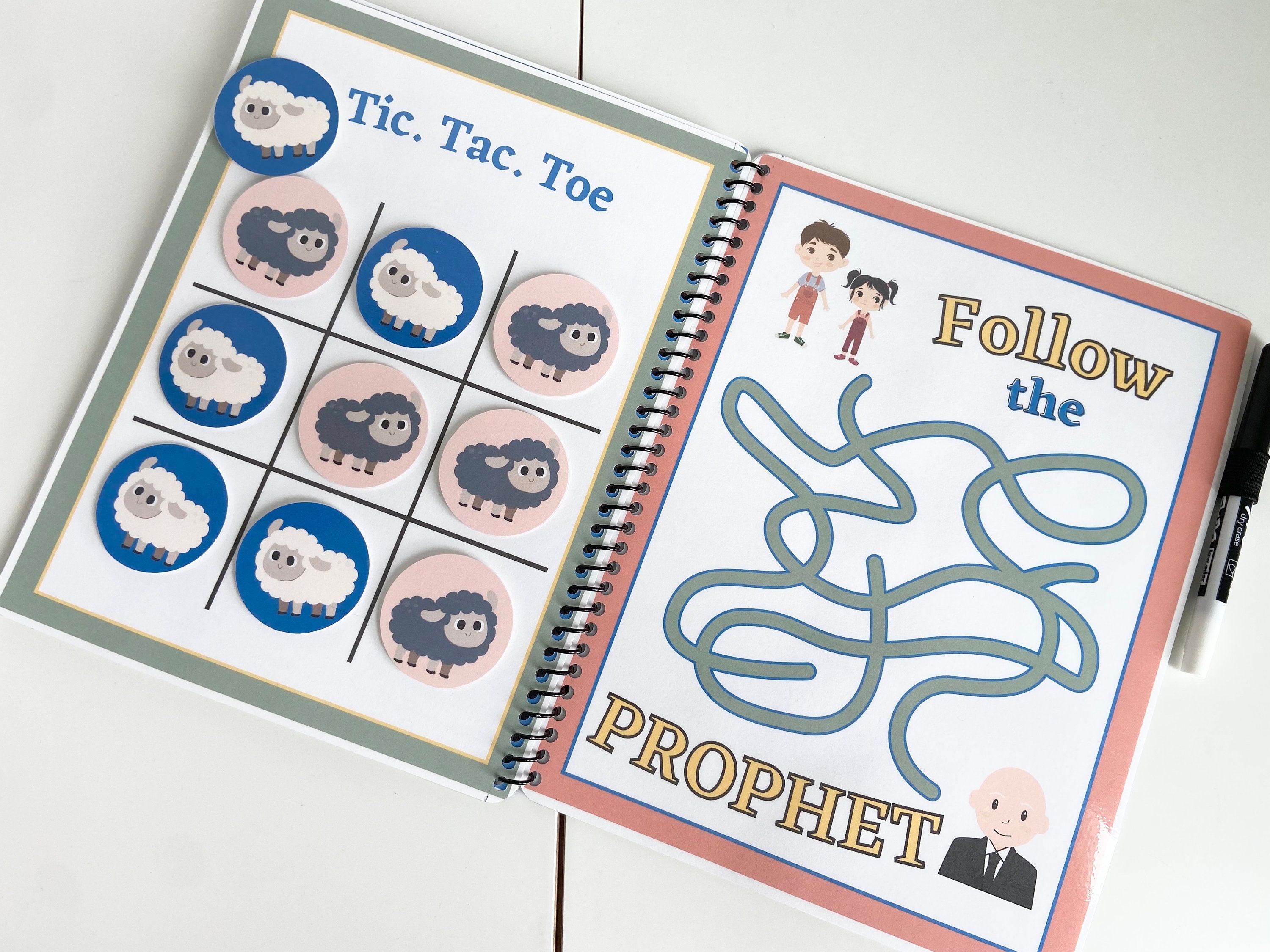 Church Activity Book Fully Assembled - Etsy