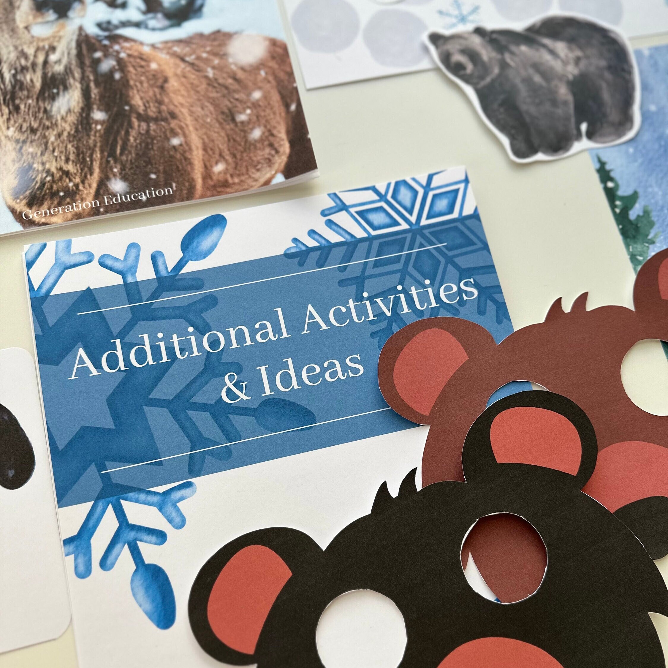 Animals in Winter Unit - Etsy