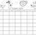 Printable Coloring Calendar for Kids: Themed Monthly Designs (PDF ...