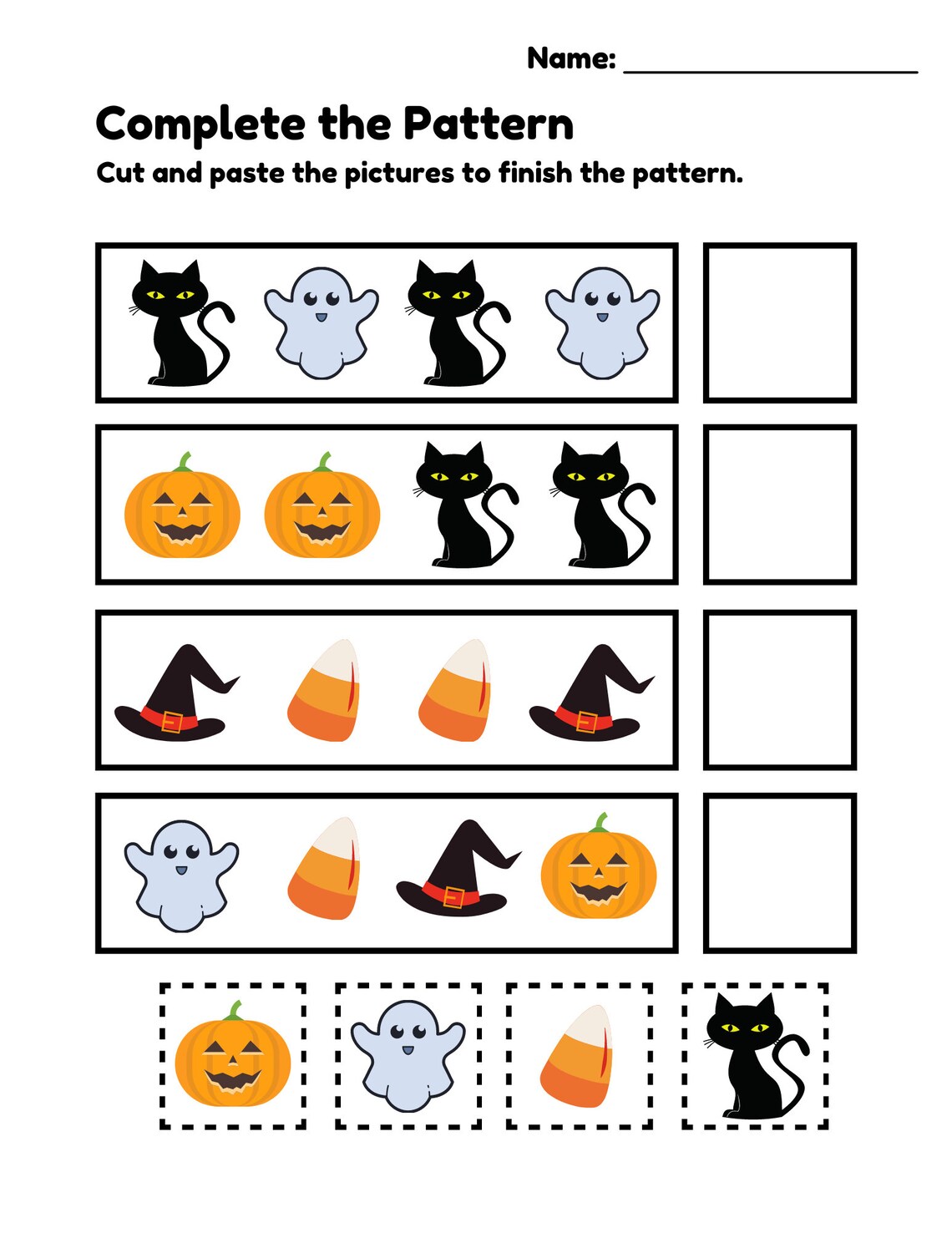 Printable Halloween Activities, Printable Halloween Masks - Etsy