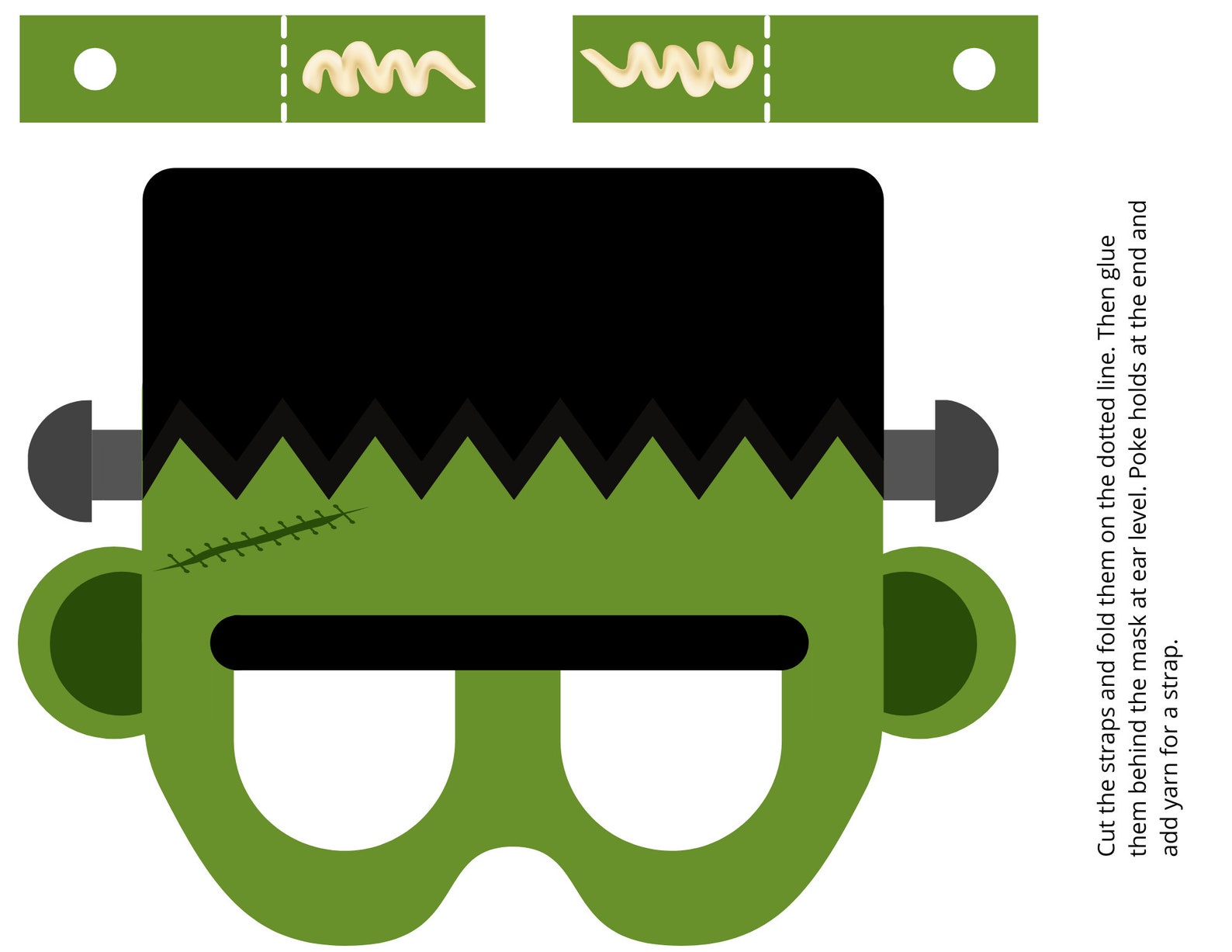 Printable Halloween Activities, Printable Halloween Masks - Etsy