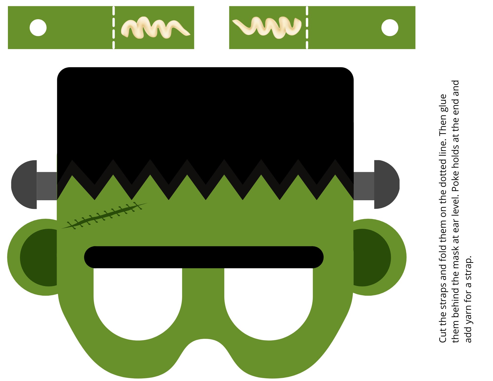 Printable Halloween Activities, Printable Halloween Masks - Etsy