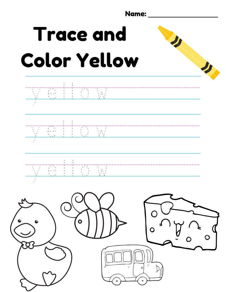 Printable Worksheet, Alphabet Tracing, Word Tracing for Preschool and ...