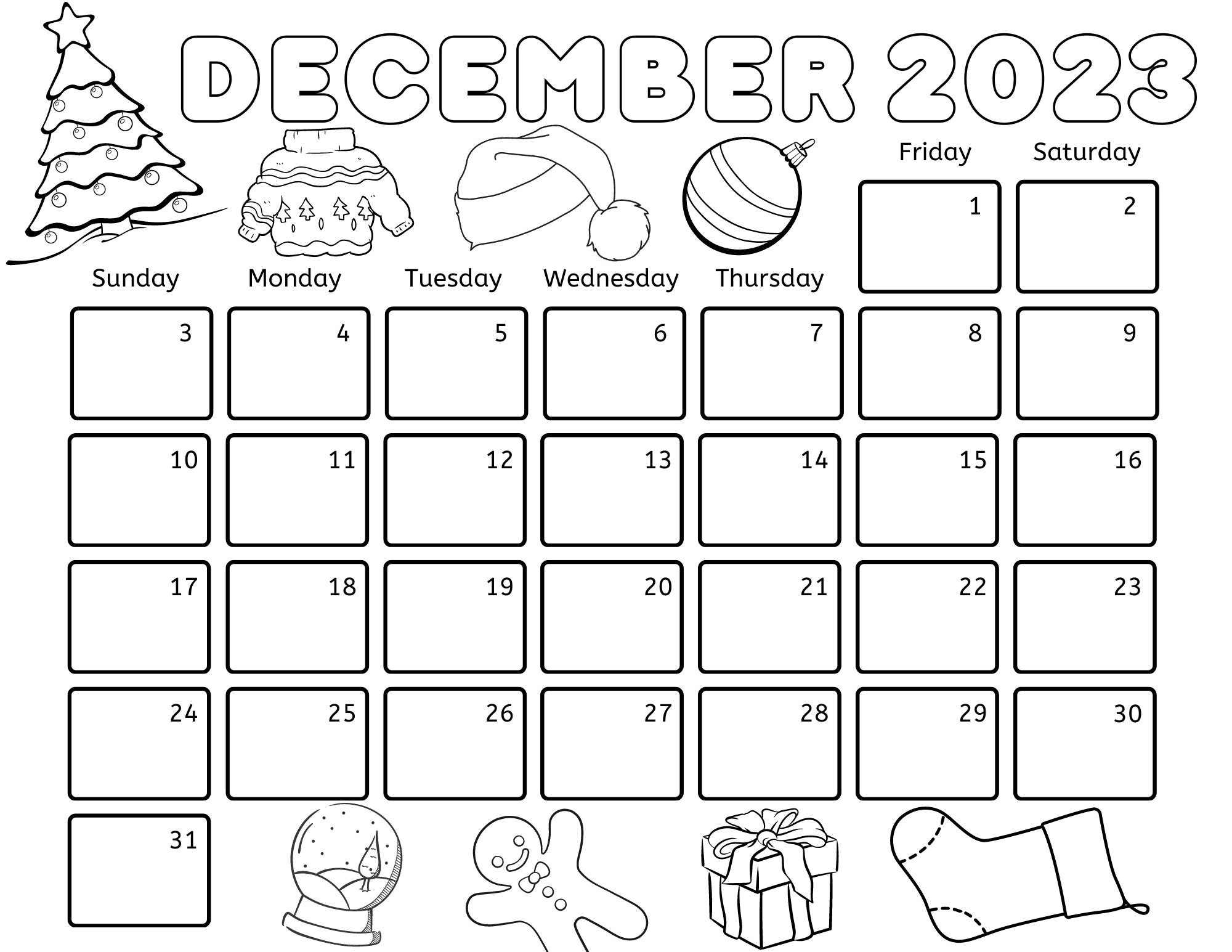 Kids Coloring Calendar 2023-2024 School Year - Etsy