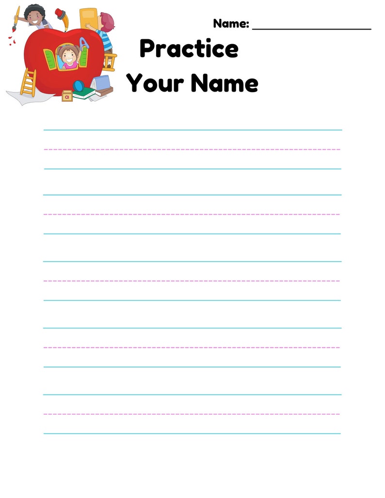 Printable Worksheet, Alphabet Tracing, Word Tracing for Preschool and ...