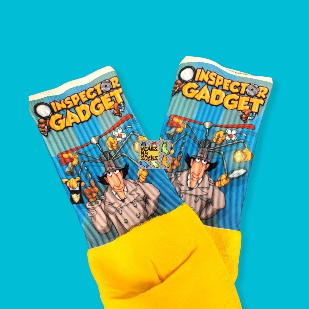 The Gadget Cartoon Socks Vintage TV Show Character - Etsy