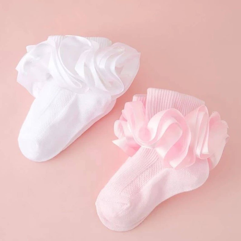 Ruffle Socks Babies - Etsy