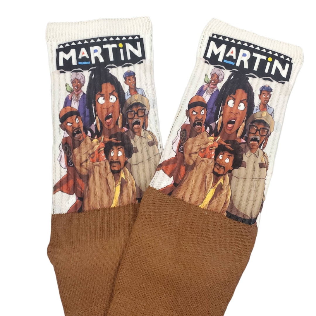 90's TV Show Custom Printed Socks the Martin's Personalized Socks - Etsy