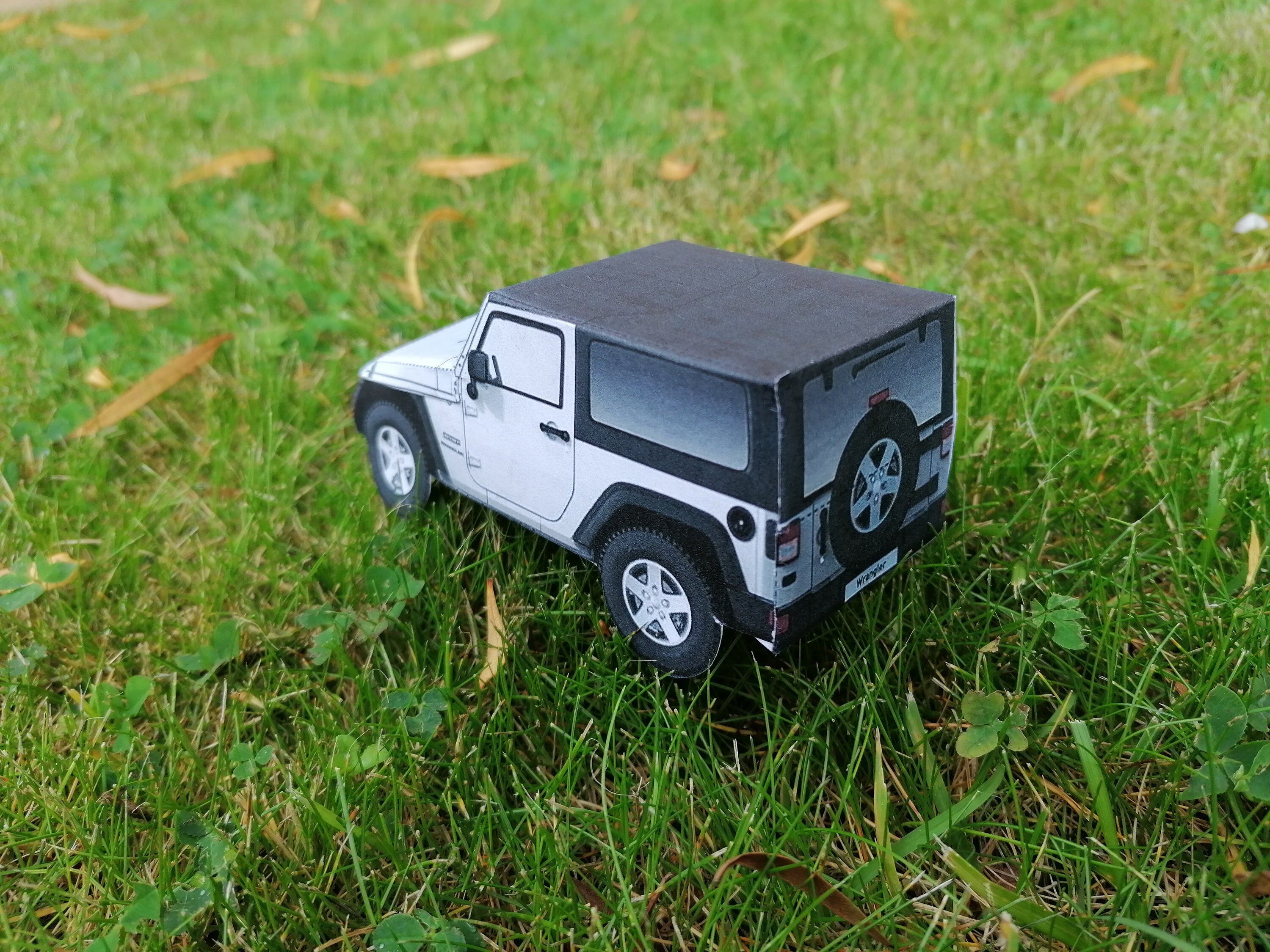 DIY Printable Jeep Wrangler Papercraft Jeep Printable - Etsy