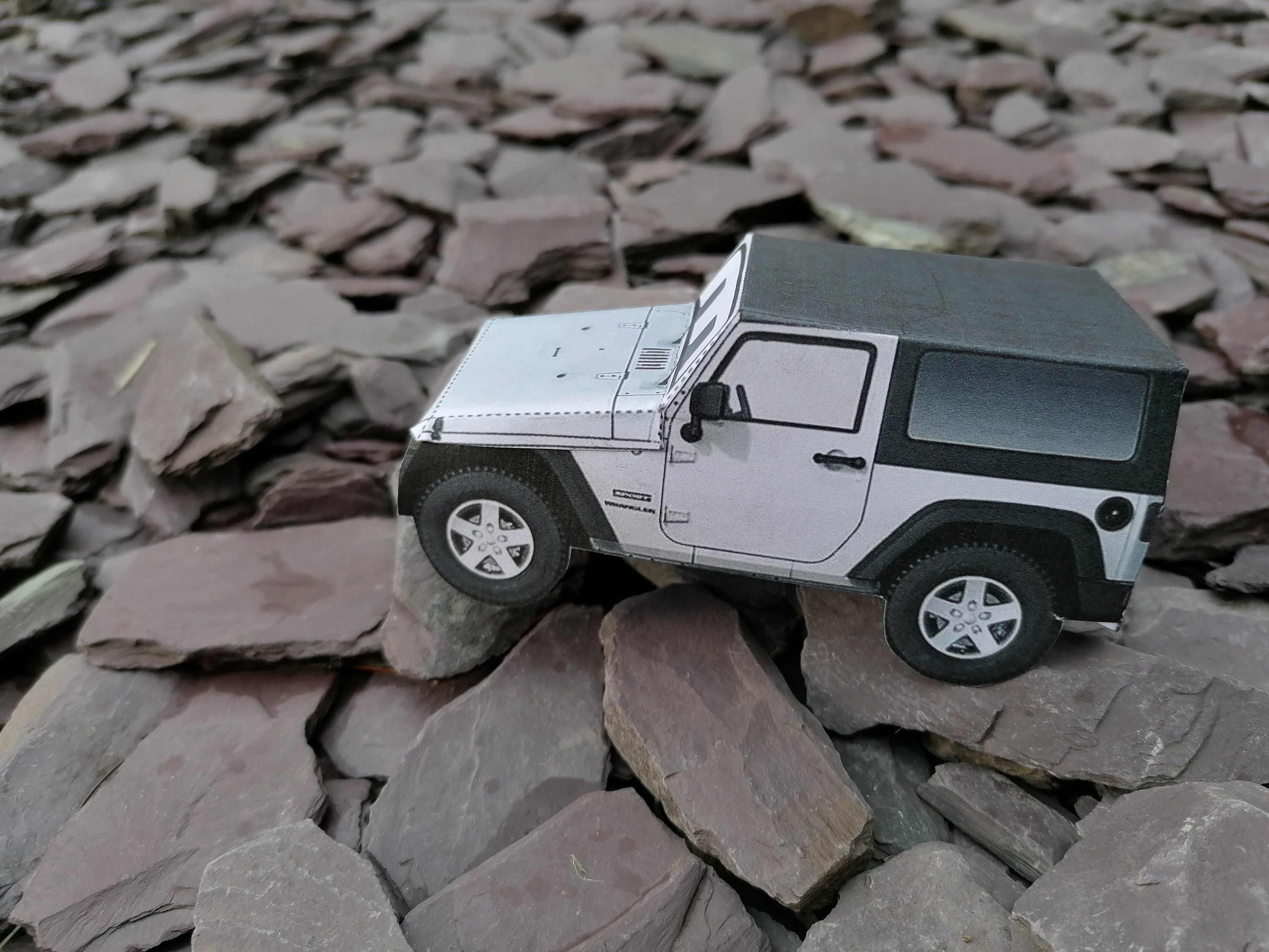 DIY Printable Jeep Wrangler Papercraft Jeep Printable - Etsy México
