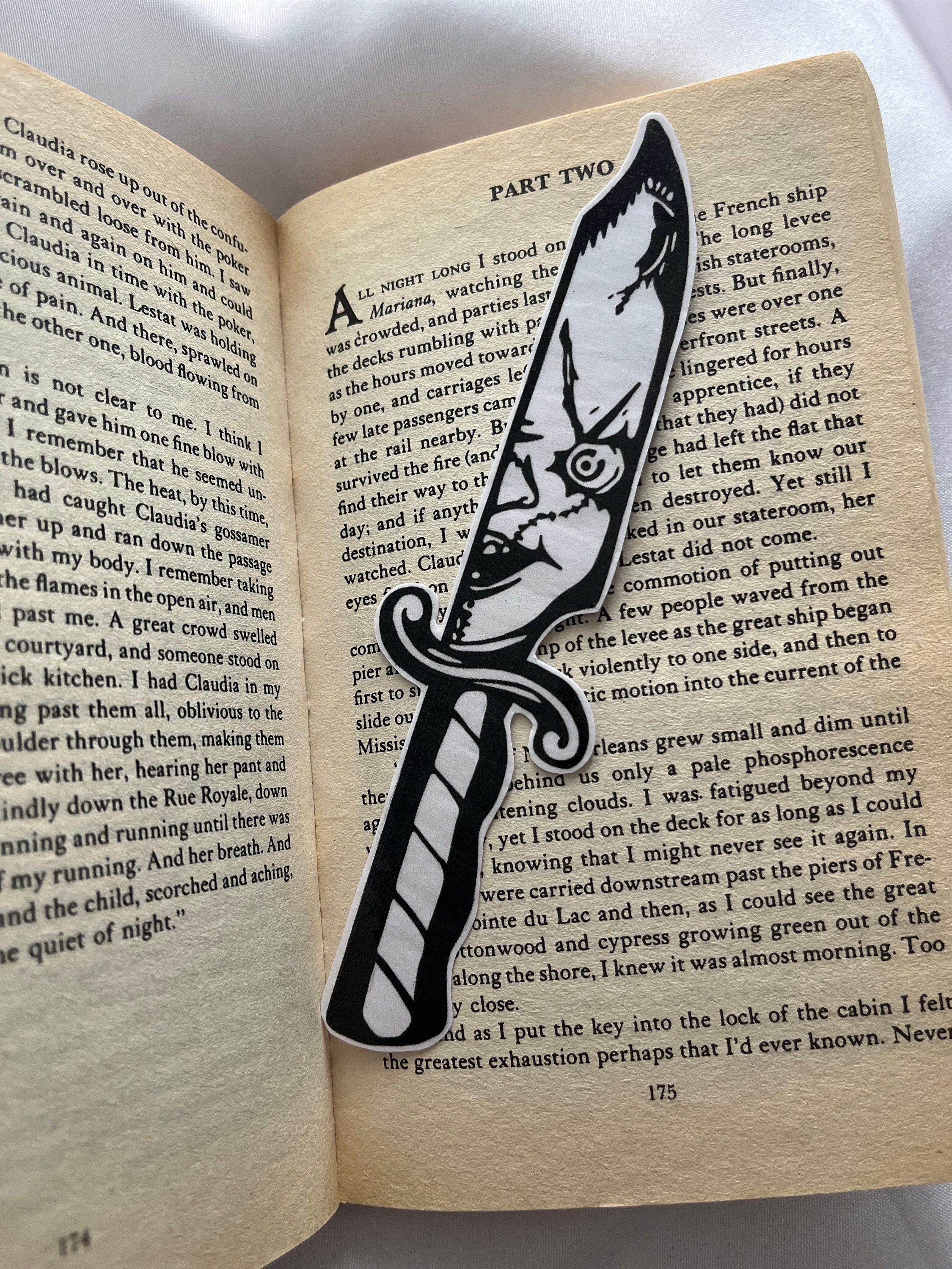 Horror Knife Inspired Bookmarks - Etsy