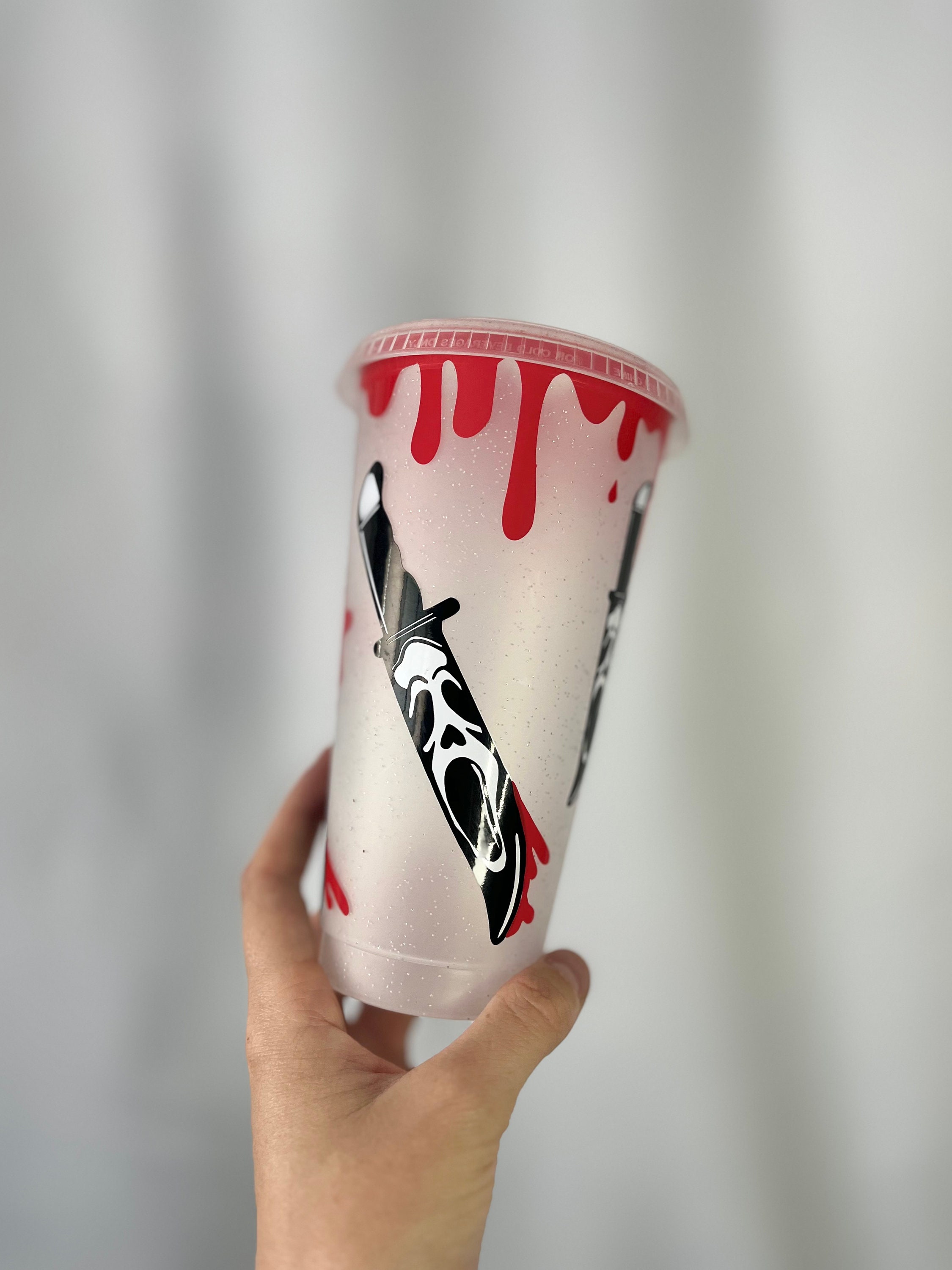 Scream Ghostface Horror Cold Cup - Etsy UK