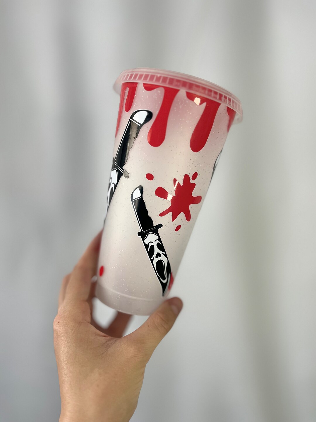 Scream Ghostface Horror Cold Cup - Etsy UK