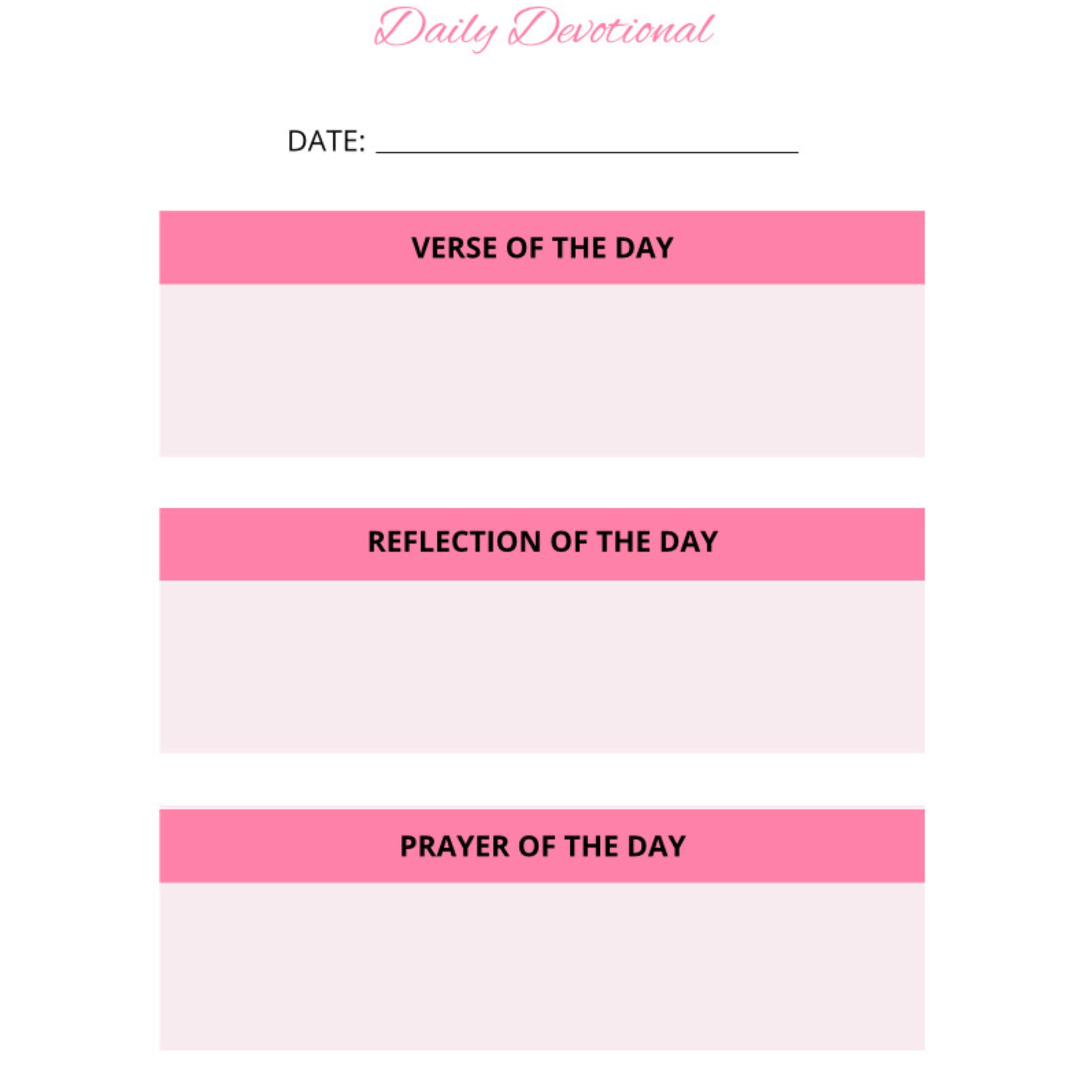 Printable Prayer Journal, Daily Prayer Journal, Prayer Cards, Simple ...