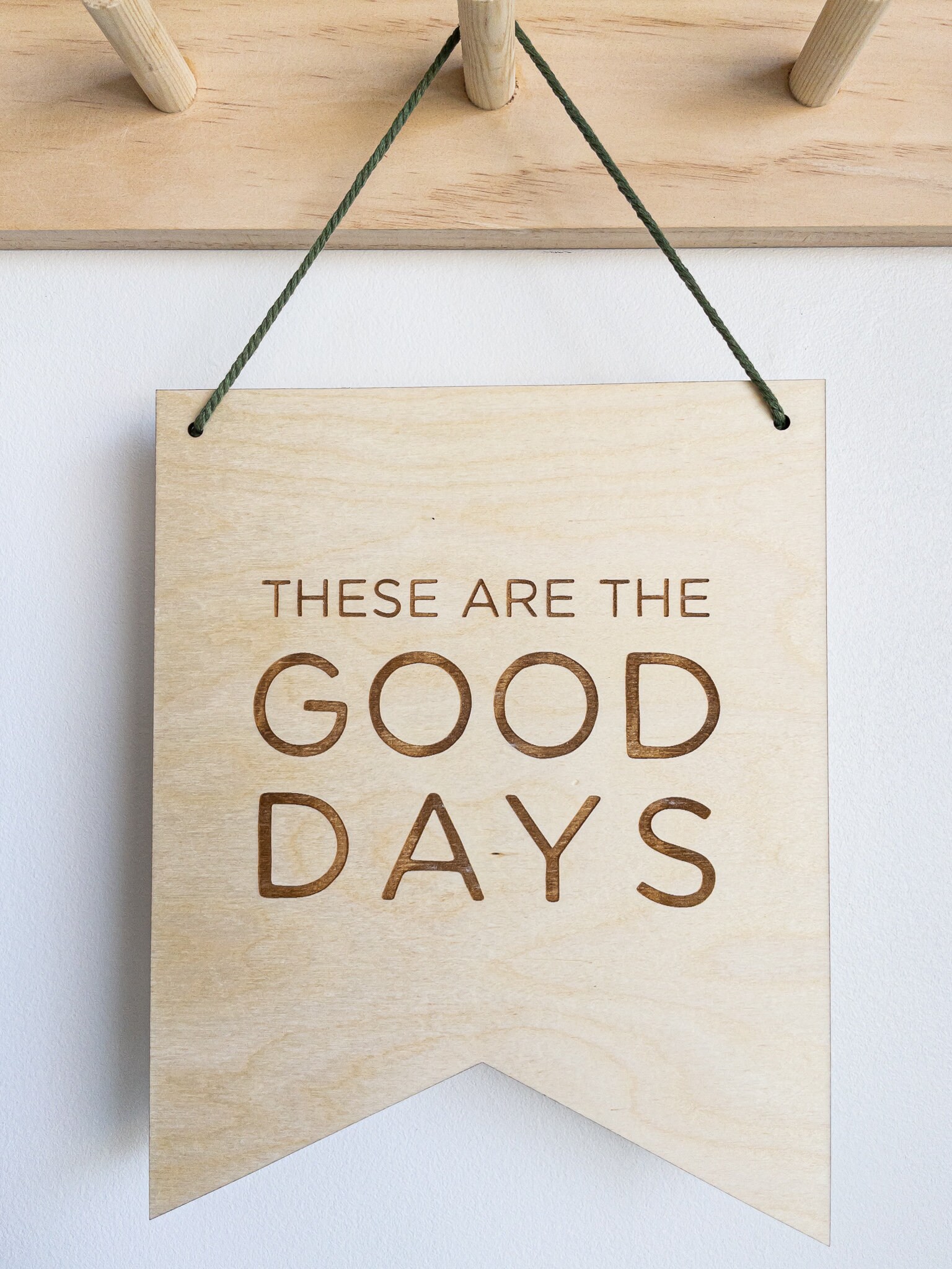 These Are the Good Days Wood Banner Playroom Sign Kids Room - Etsy