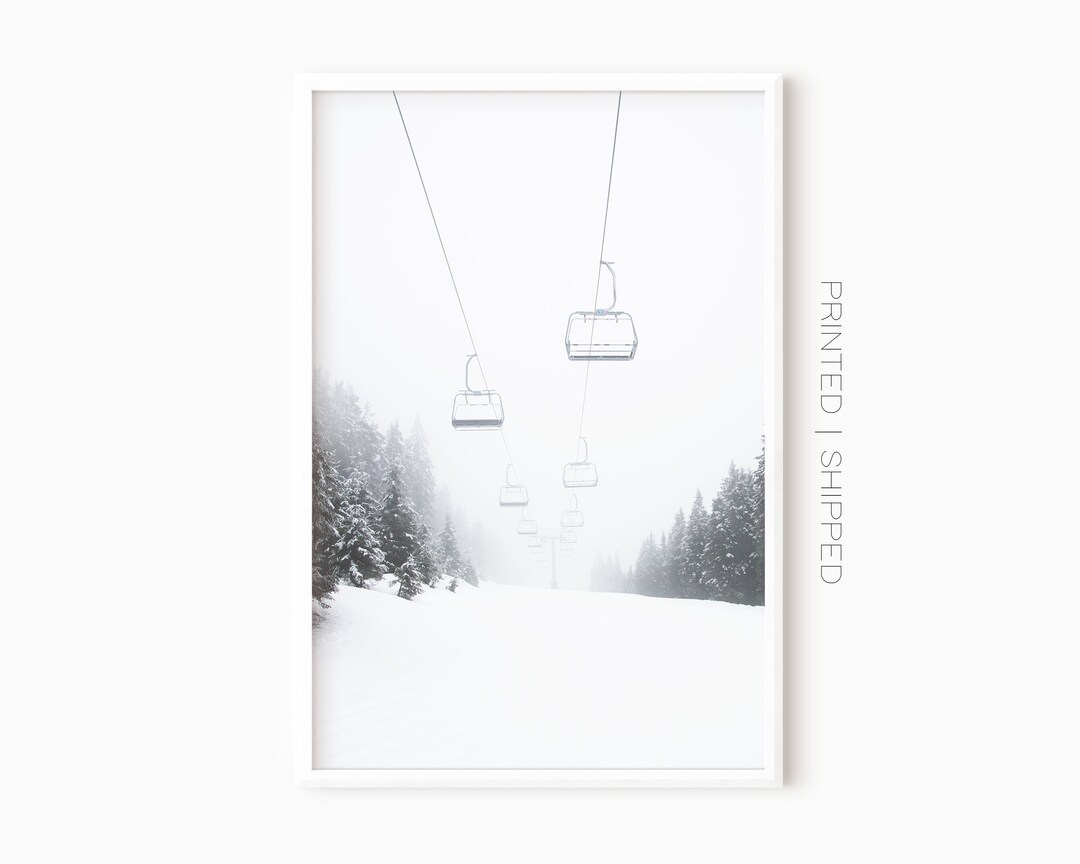 Ski Poster | Printed and Shipped Ski Photo - Etsy