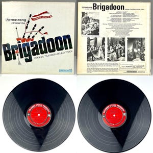 Vintage 1966 Vinyl Record: Brigadoon Original Television Soundtrack - Etsy