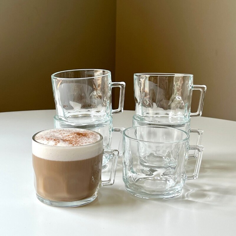 Clear Glass Mug - Etsy