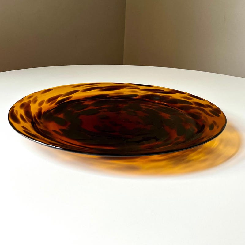 Tortoise Shell Glass - Etsy