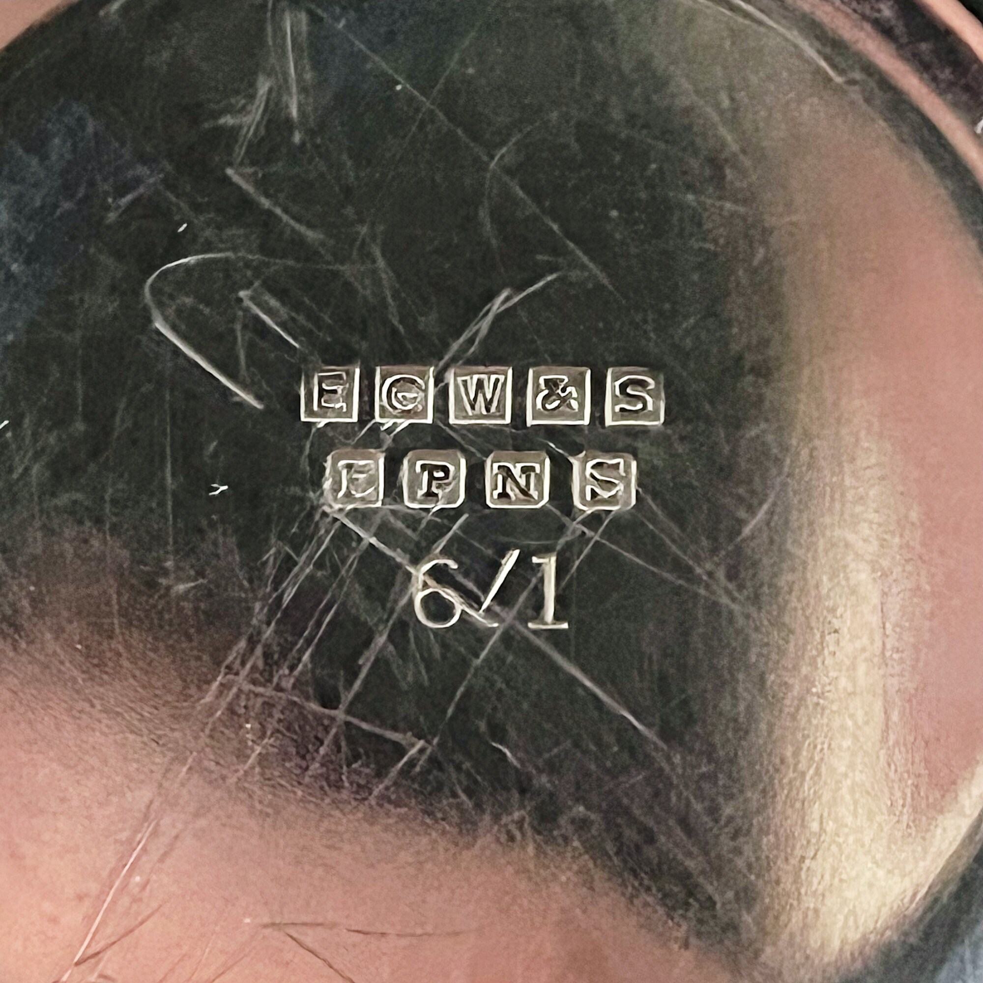 Antique 1920s EGW&S E.G. Webster and Sons EPNS 6/1 Silverplate - Etsy