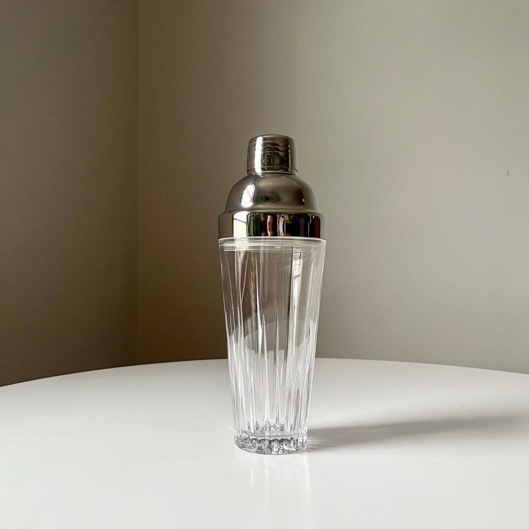 Godinger Crystal Cocktail Shaker - Etsy