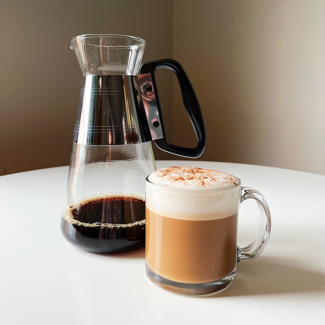 Vintage 1960s Pyrex for the Silex Co. Coffee Carafe With Metal - Etsy