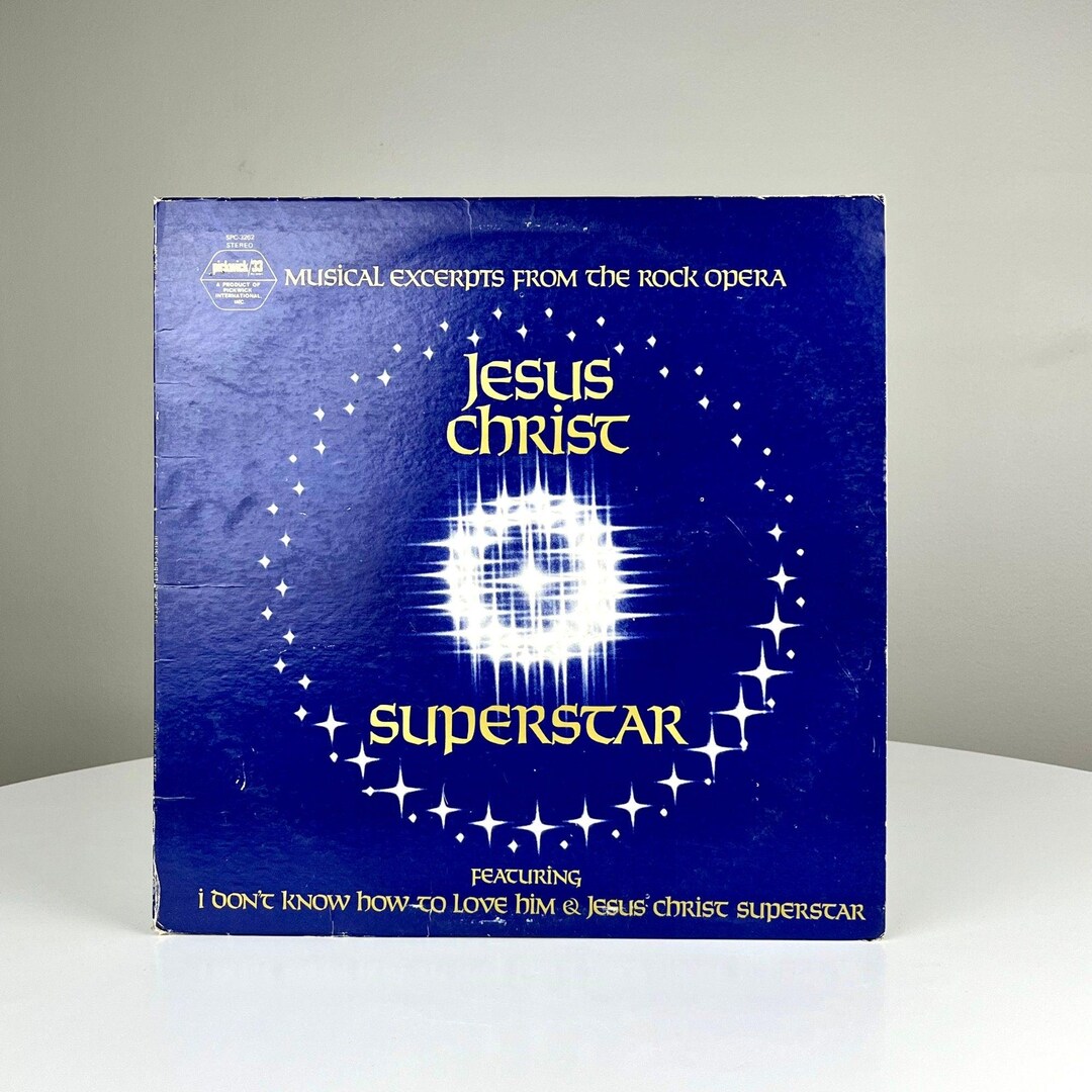 Vintage 1970s Vinyl Record: Jesus Christ Superstar Album - Etsy