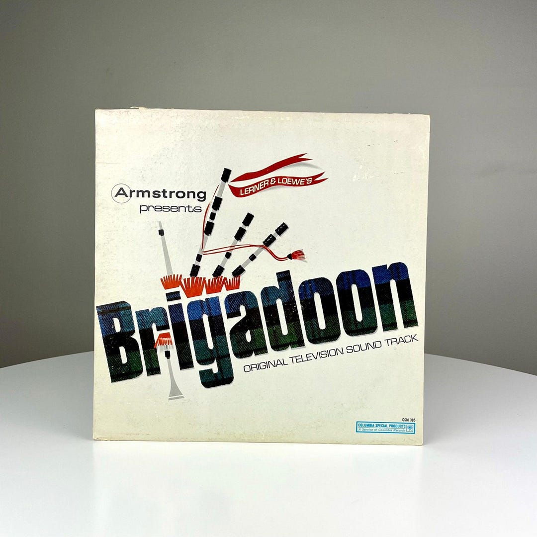 Vintage 1966 Vinyl Record: Brigadoon Original Television Soundtrack - Etsy