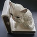 Vintage Lefton White Persian Cat Bookend Made in Japan - Etsy