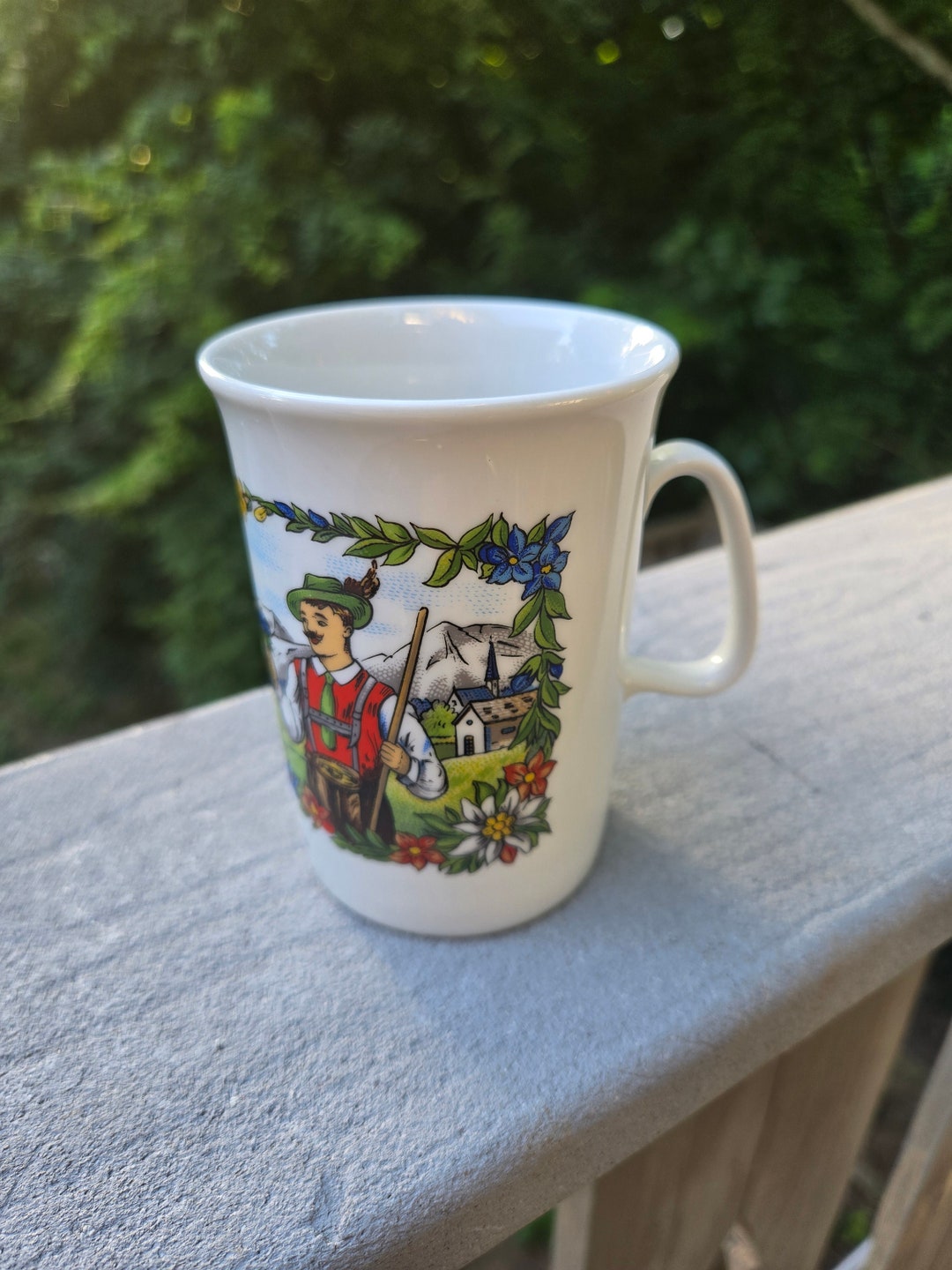 Vintage Souvenir Mug From Austria - Etsy