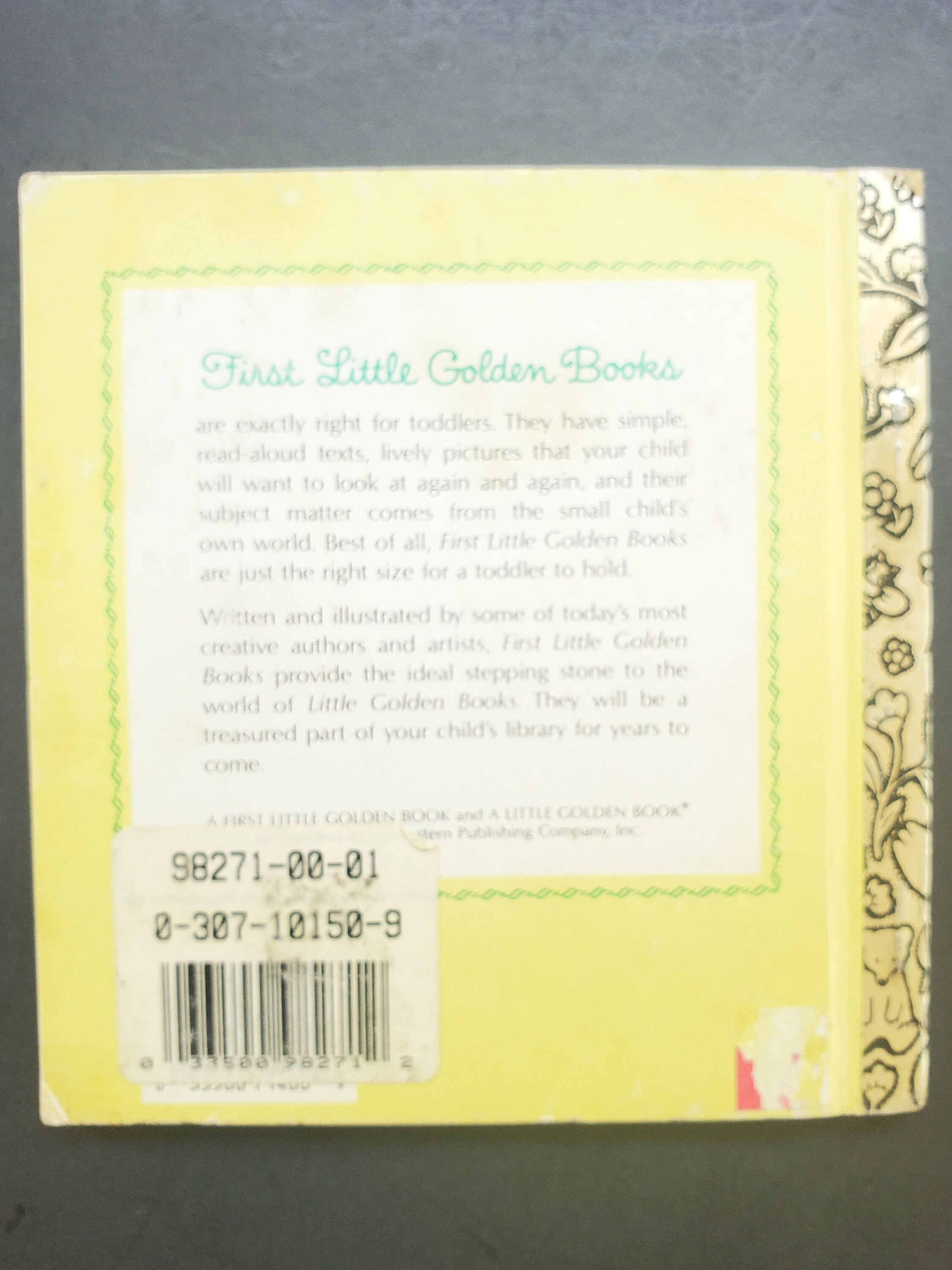 A First Little Golden Book Disney's Beauty & the Beast: - Etsy