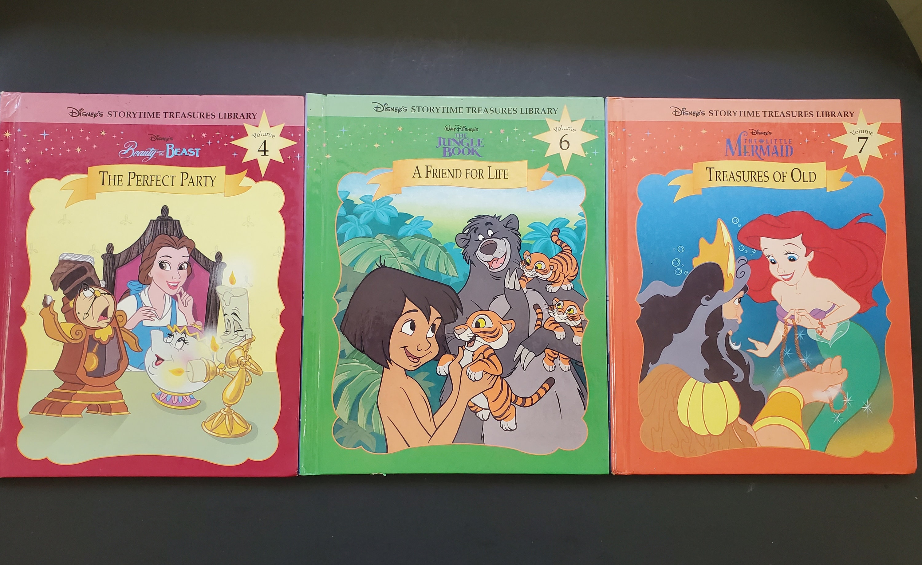 1998 Disney's Storytime Treasures Library Volumes 4 6 & 7 - Etsy