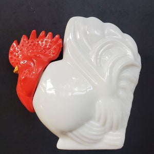 Vintage Avon White Milk Glass Rooster Moisturized Hand Lotion Bottle - Etsy