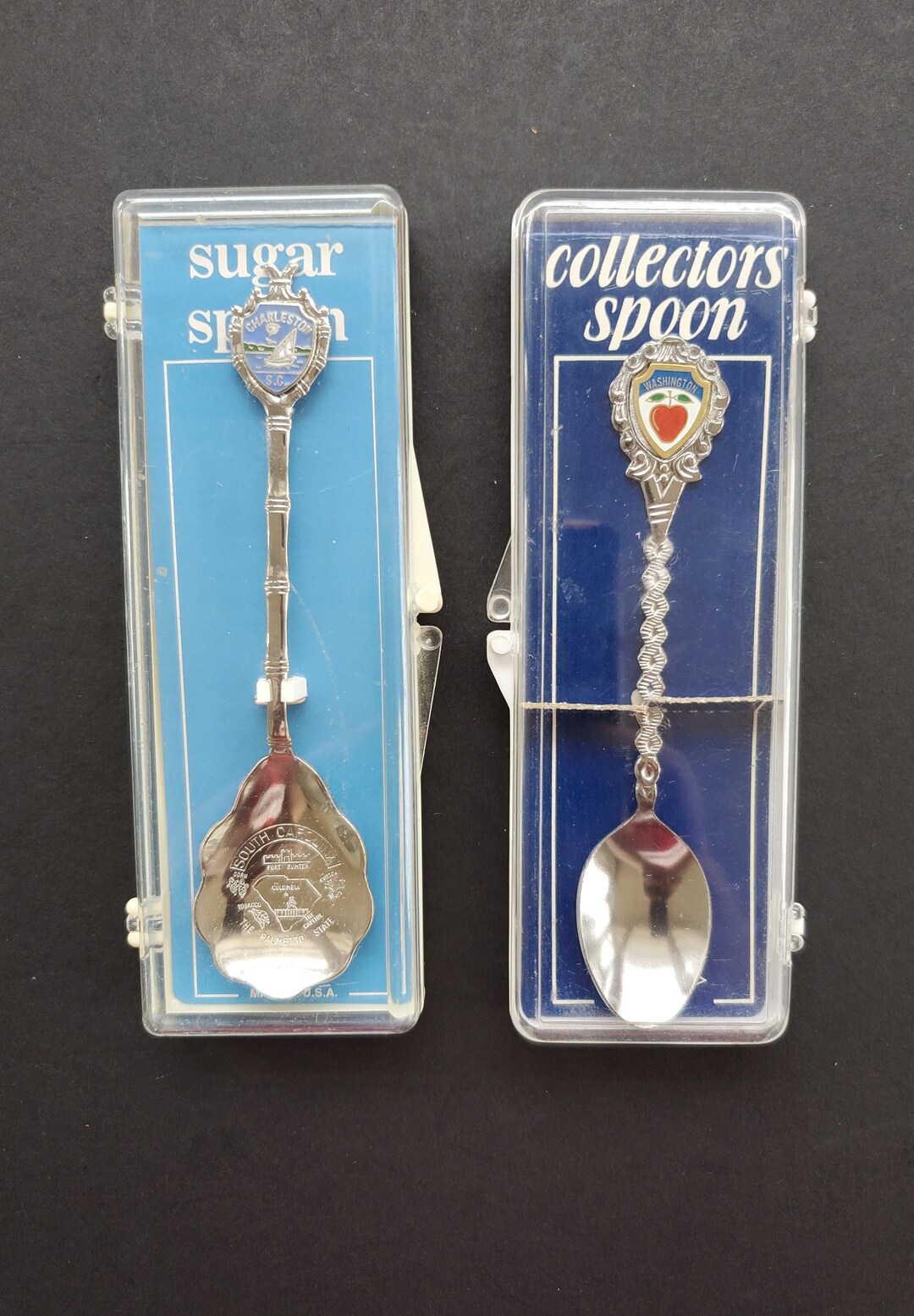 Vintage Collectible Spoons in Original Cases - Washington and ...