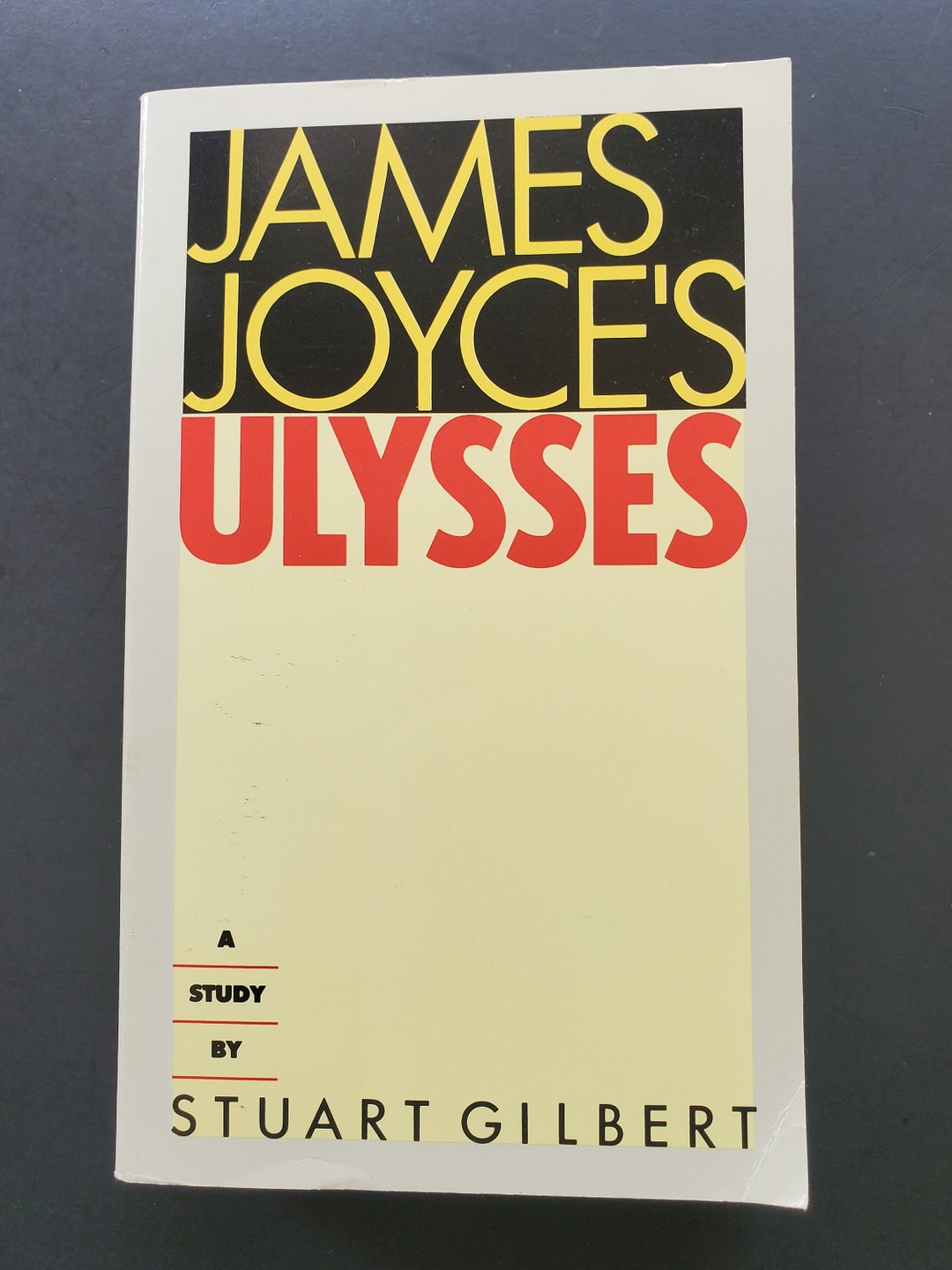 James Joyce's Ulysses - A Study by Stuart Gilbert - 1985 Softcover ...