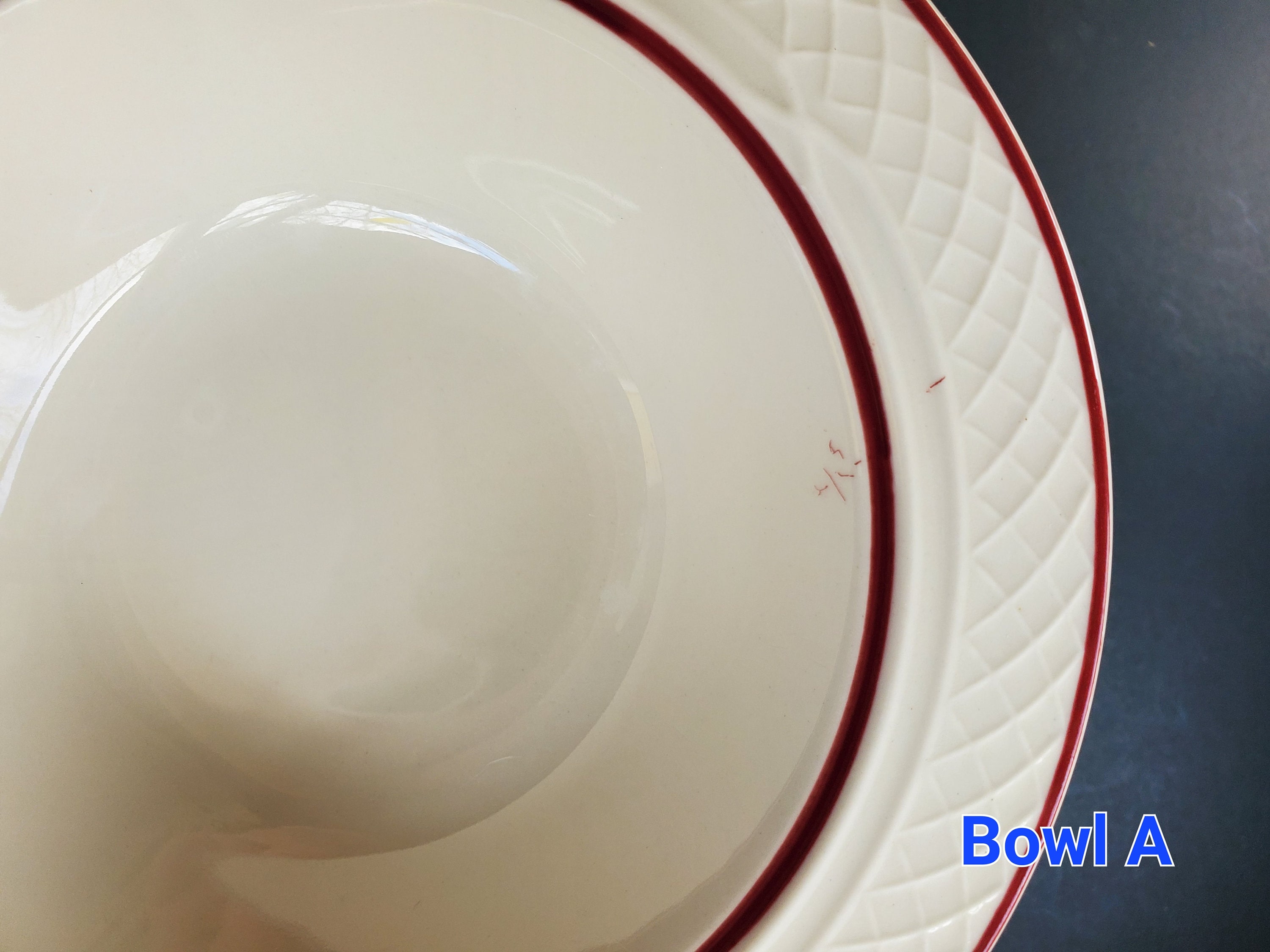 Vintage Homer Laughlin China Gothic Cereal/salad Bowls 1990s - Etsy