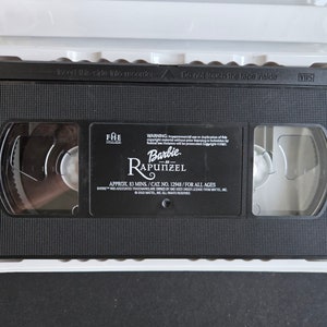 Barbie Rapunzel VHS Tape 2002 - Etsy
