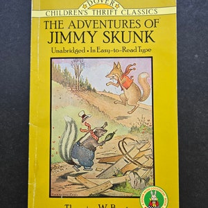 The Adventures of Jimmy Skunk by Thornton Burgess - 1994 Dover Children ...