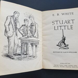 Stuart Little by E. B. White 1973 Softcover Scholastic Edition - Etsy