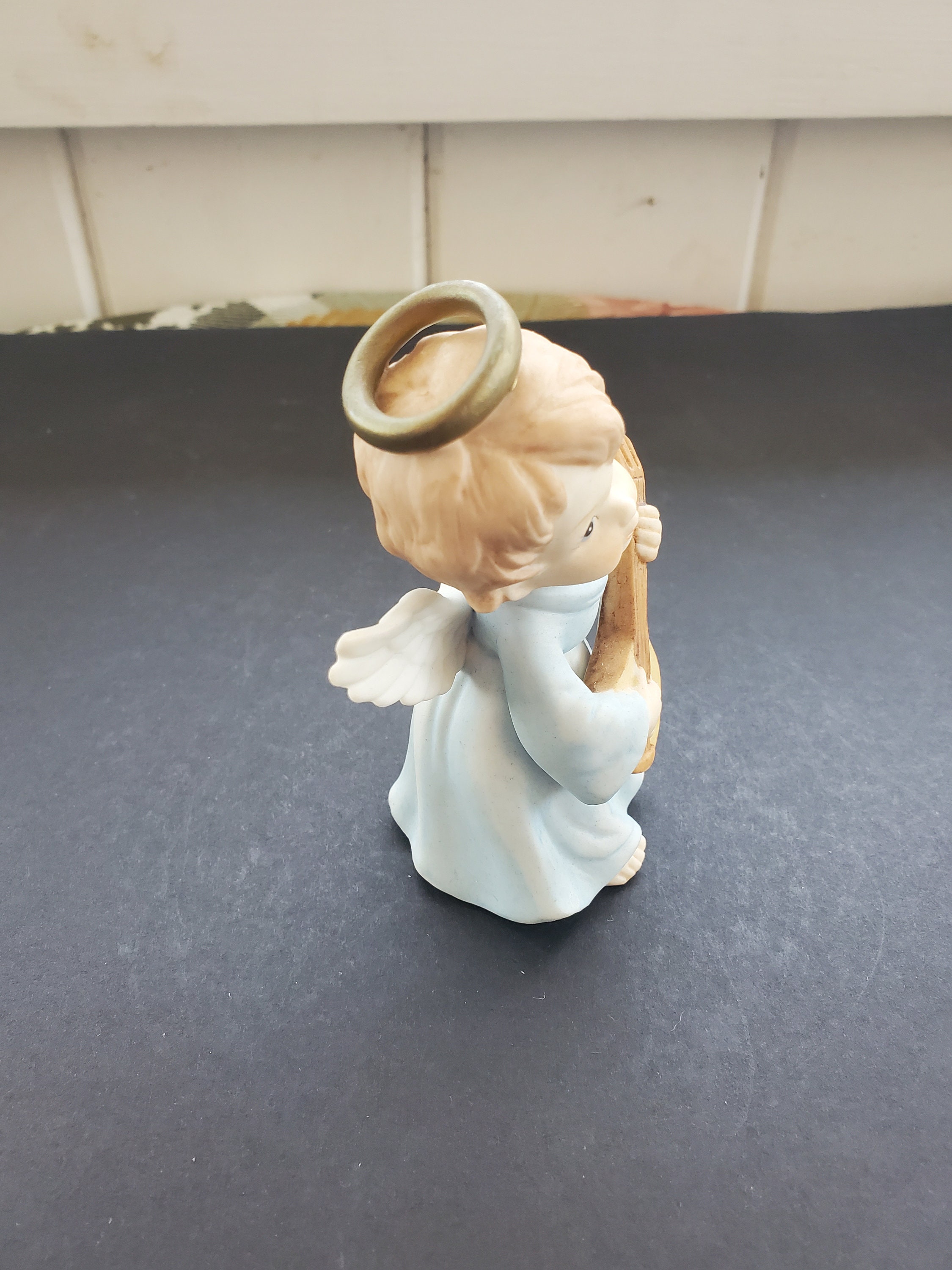 Vintage 1986 Lefton Bisque Porcelain Figurine - the Christopher ...