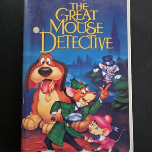 Clásicos de Walt Disney VHS El gran detective del ratón - Edición ...