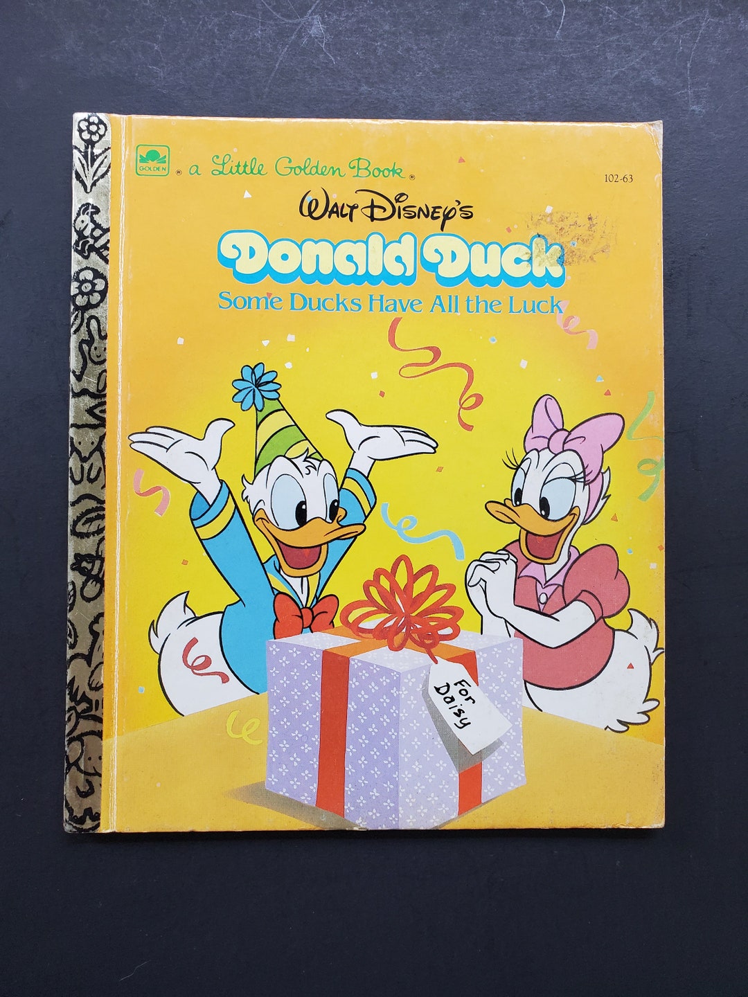 Little Golden Book Donald Duck in Some Ducks Have All the Luck 1987 - Etsy