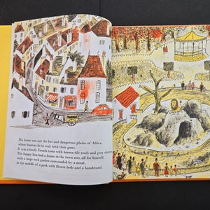 The Happy Lion by Louise Fatio - 2004 50th Anniversary Edition - Etsy