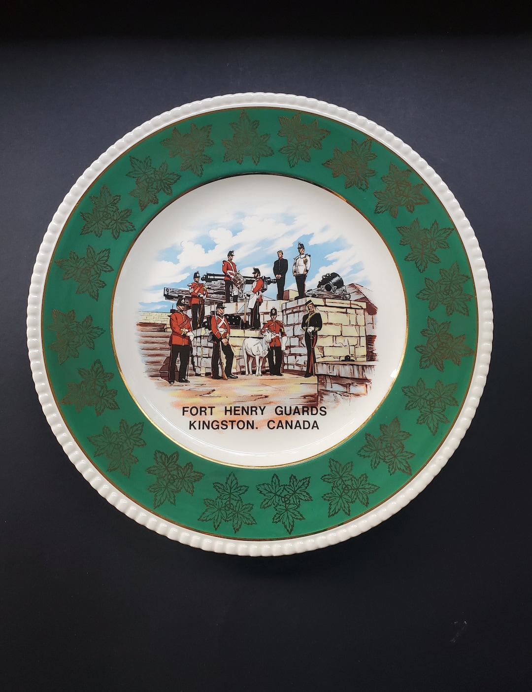 Collectible Plate Fort Henry Guards Kingston Canada Made - Etsy
