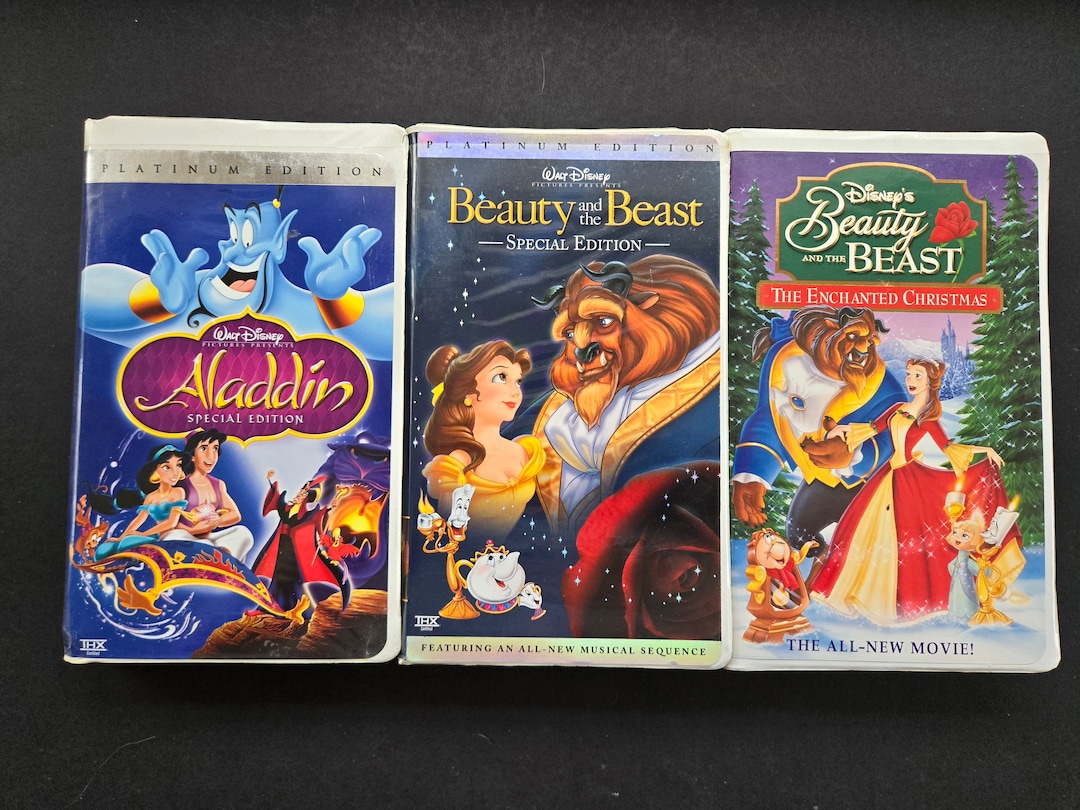 Walt Disney Platinum Edition VHS Tapes - 2002 & 2004 - Etsy Canada