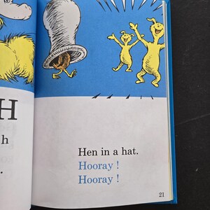 Dr. Seuss's ABC - 1963 Grolier Book Club Hardback Edition - Etsy